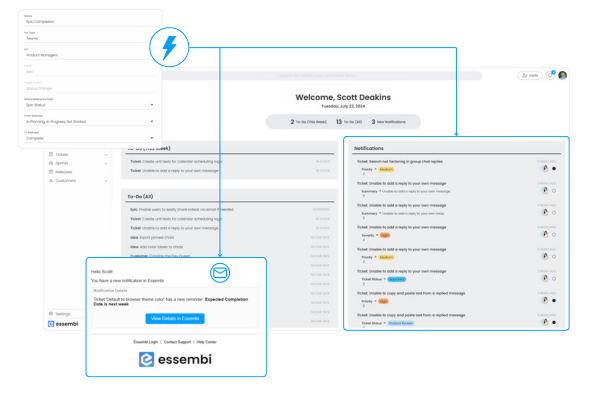 New Feature Alert - Build Custom Notifications – Essembi